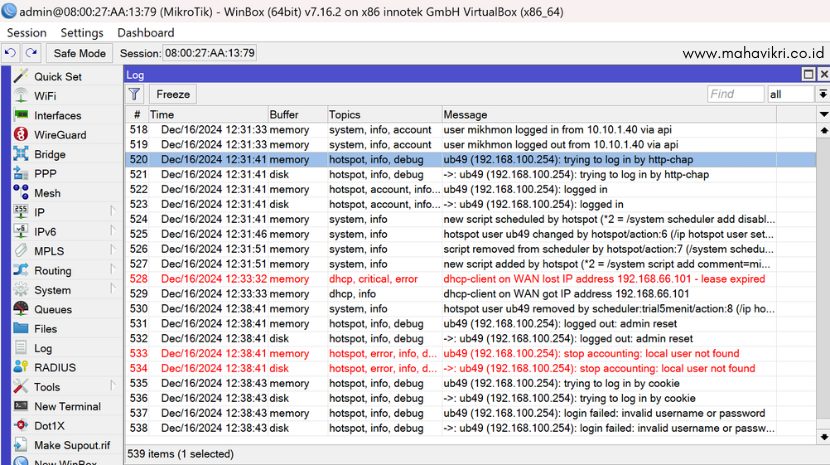 Membuat Profile & User Hotspot di Mikhmon - Dasar Pengetahuan - PT ...